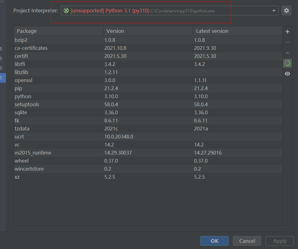 Conda安装Python 3.10与match case新语法-开发者社区-阿里云