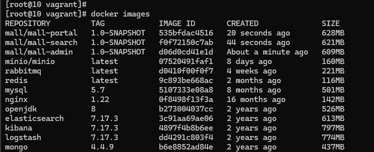 mall在linux环境下的部署（基于Docker容器），Docker安装mysql、redis、nginx、rabbitmq、elasticsearch、logstash、kibana ...