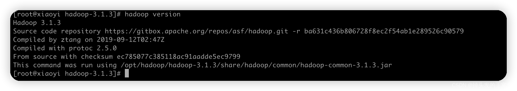 Linux安装Hadoop（图文解说详细版）-阿里云开发者社区