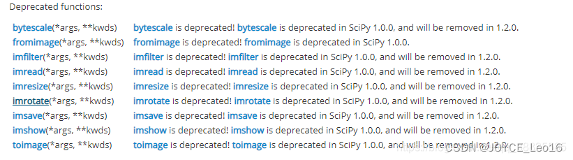 Attributeerror Module ‘scipy Misc‘ Has No Attribute ‘imread‘,imresize,imsave等问题 阿里云开发者社区