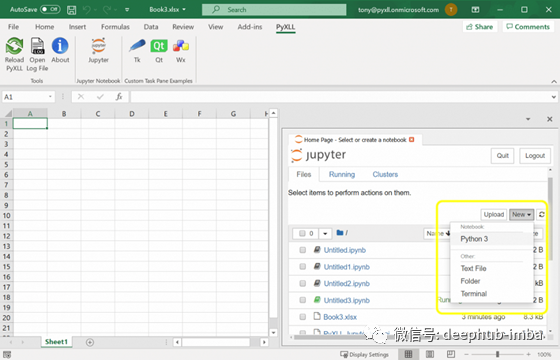 Jupyter Notebooks嵌入Excel并使用Python替代VBA宏-阿里云开发者社区