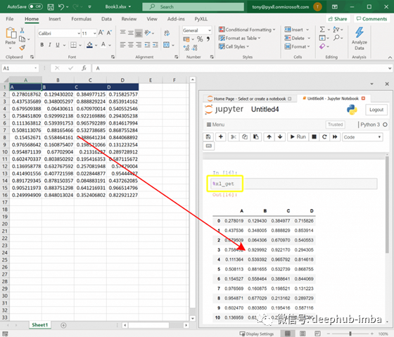 Jupyter Notebooks嵌入Excel并使用Python替代VBA宏-阿里云开发者社区