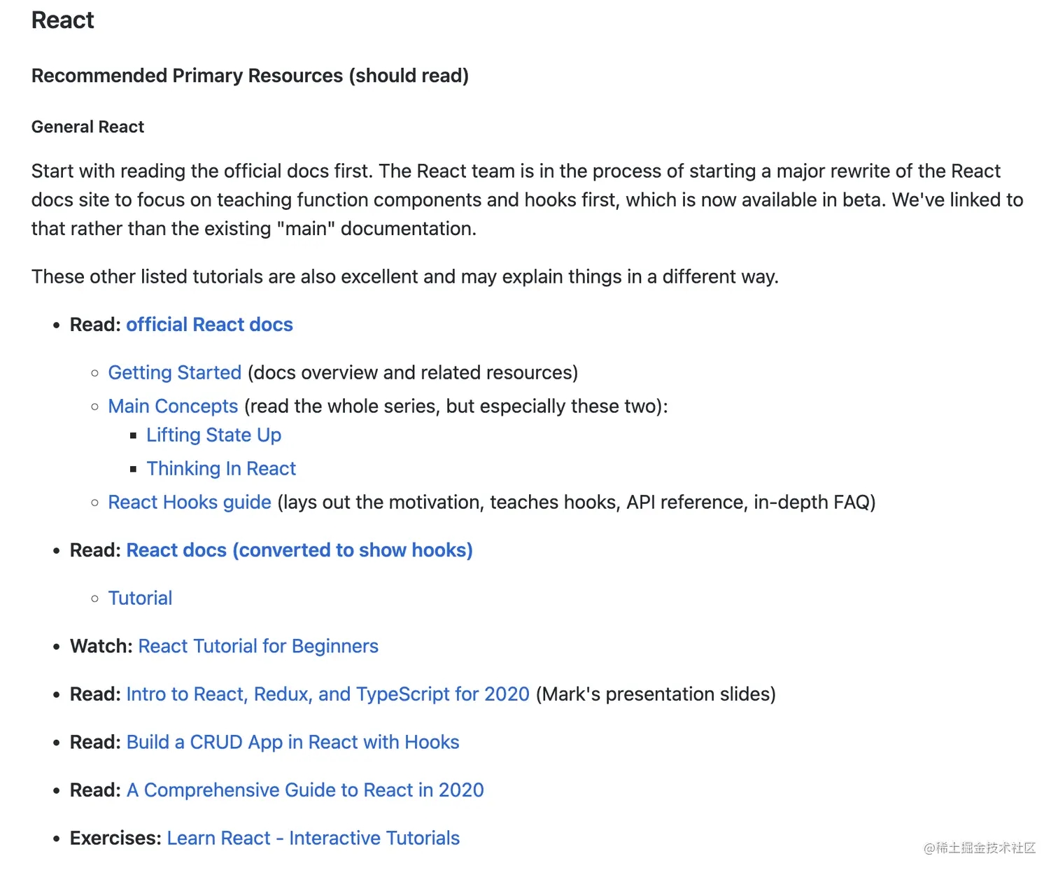 20个GitHub仓库助你成为React大师-阿里云开发者社区