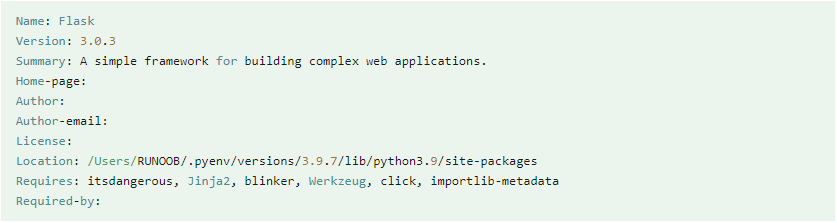 使用pip安装并验证Python框架Flask-开发者社区-阿里云