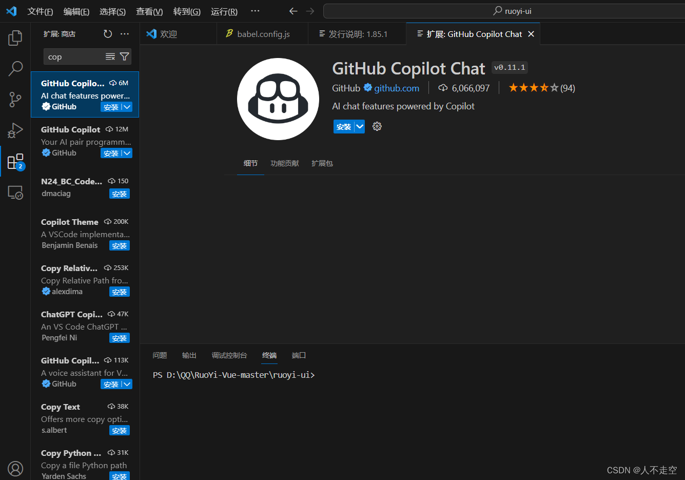 VsCode 安装Copilot-阿里云开发者社区