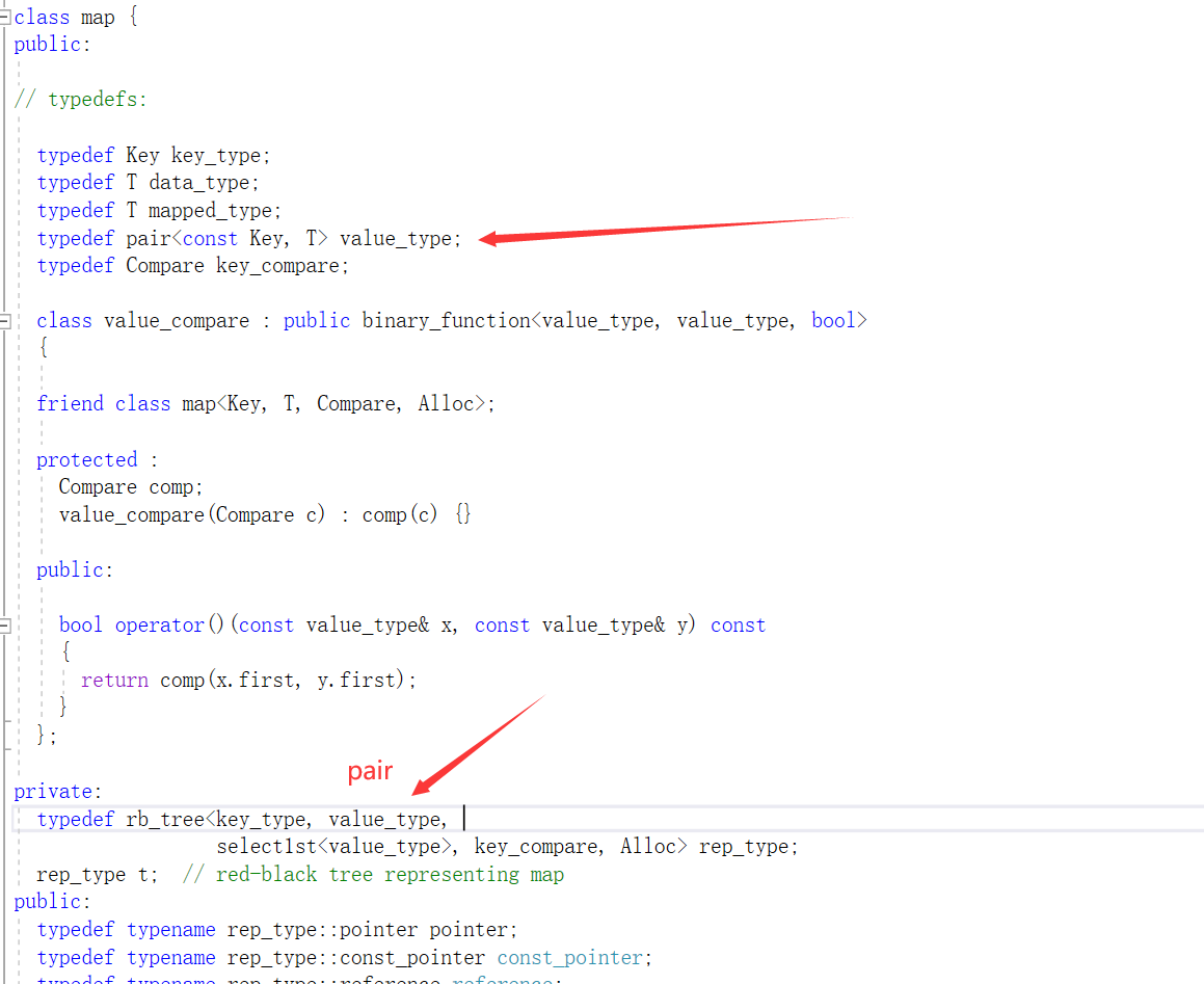 在STL源码当中，如何使用一颗红黑树同时实现map和set的？-阿里云开发者社区