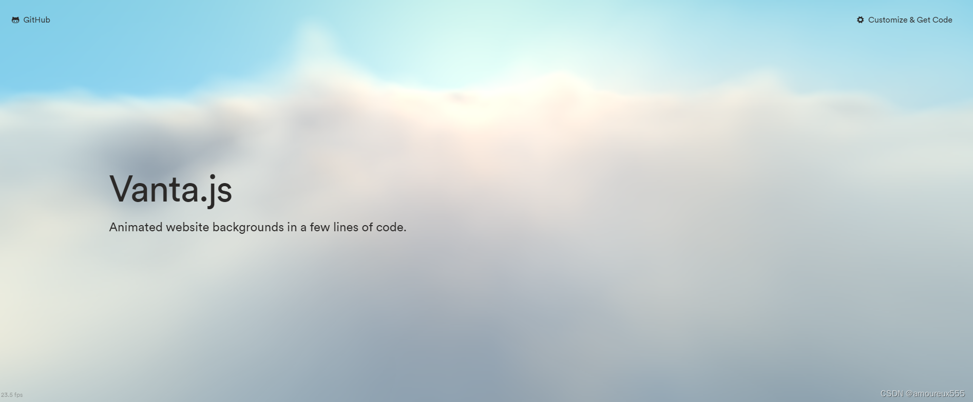 【vue】 网站动态背景 | vanta.js的使用-阿里云开发者社区