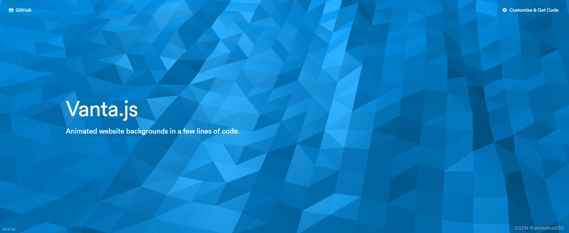 【vue】 网站动态背景 | vanta.js的使用-阿里云开发者社区
