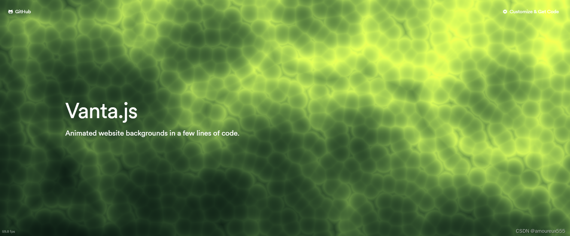 【vue】 网站动态背景 | vanta.js的使用-阿里云开发者社区