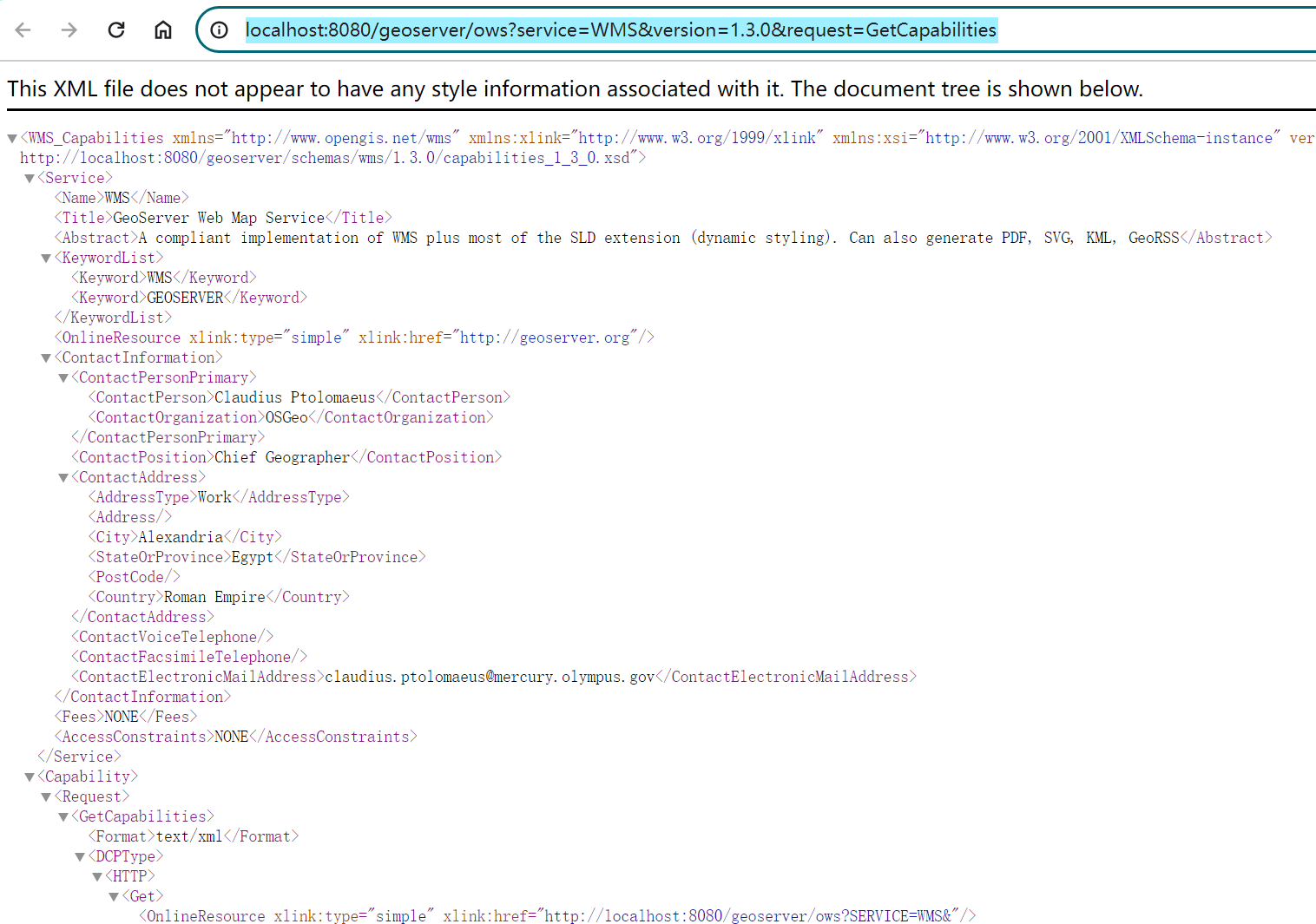 WMS操作GetCapabilities GetMap GetFeatureInfo的参数与用法-开发者社区-阿里云