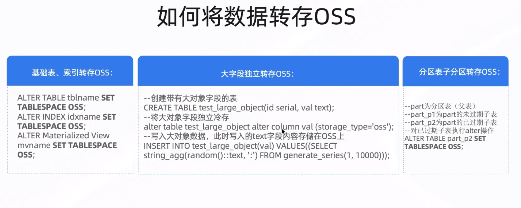 PolarDB PG 版冷热数据分层功能介绍-阿里云开发者社区