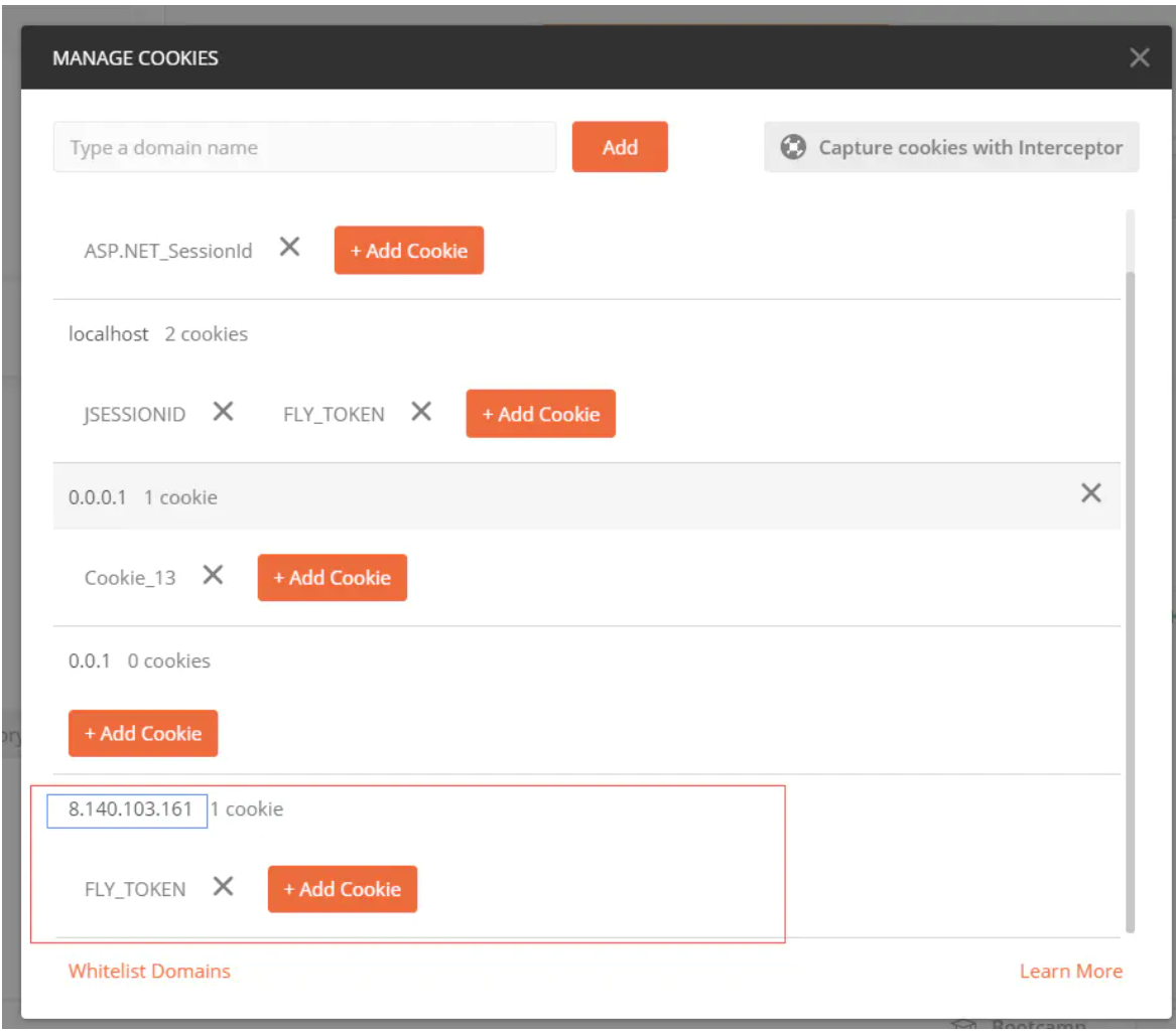 Postman测试带cookie-阿里云开发者社区