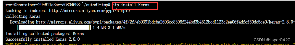 ImportError: cannot import name ‘get_config‘ from ‘tensorflow.python.eager.context‘ 报错解决-阿里云开发者社区