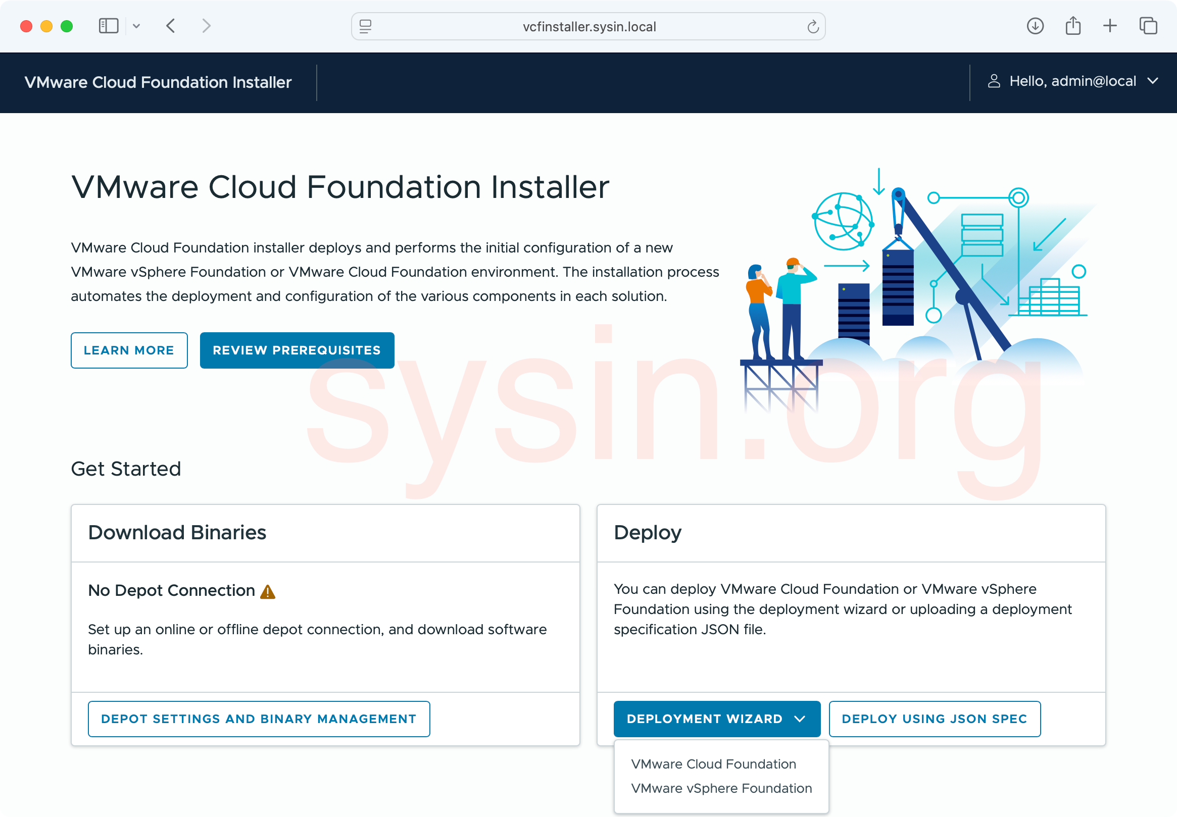 部署VMware Cloud Foundation 9的VCF Installer虚拟设备-开发者社区-阿里云