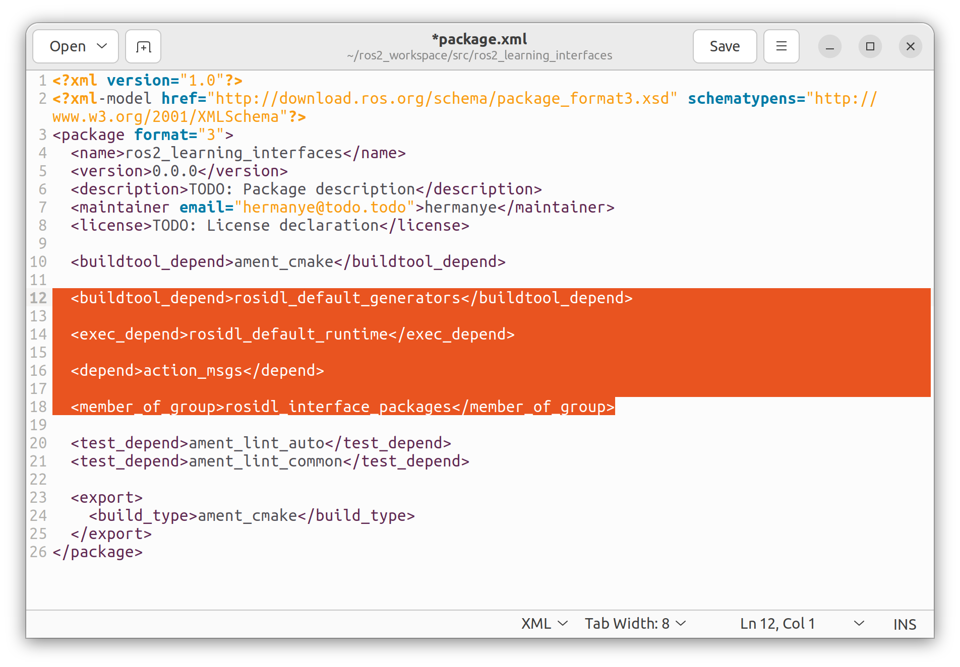 ROS2教程07 ROS2自定义消息接口-阿里云开发者社区
