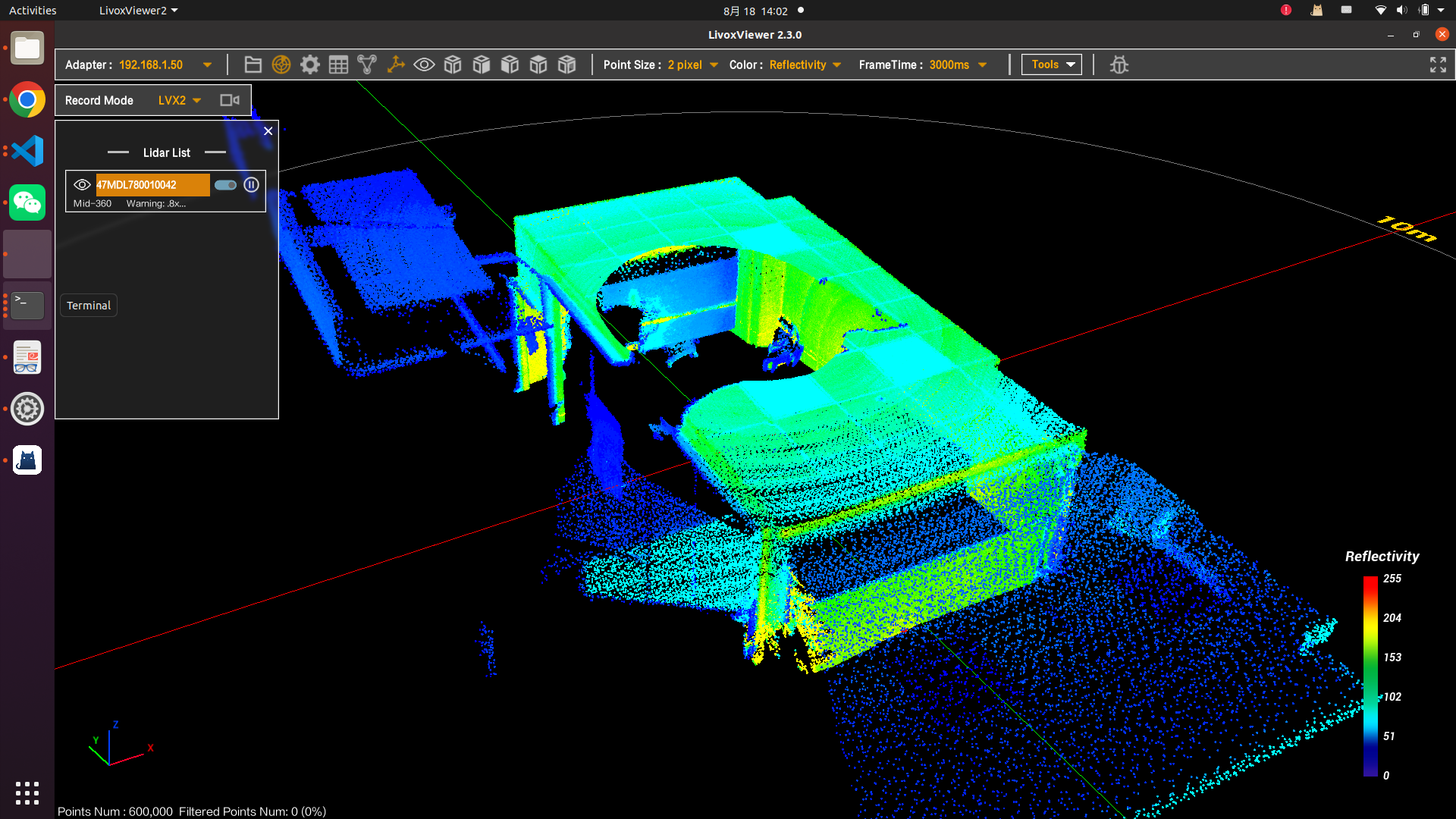 大疆Livox Mid360 使用指南-阿里云开发者社区