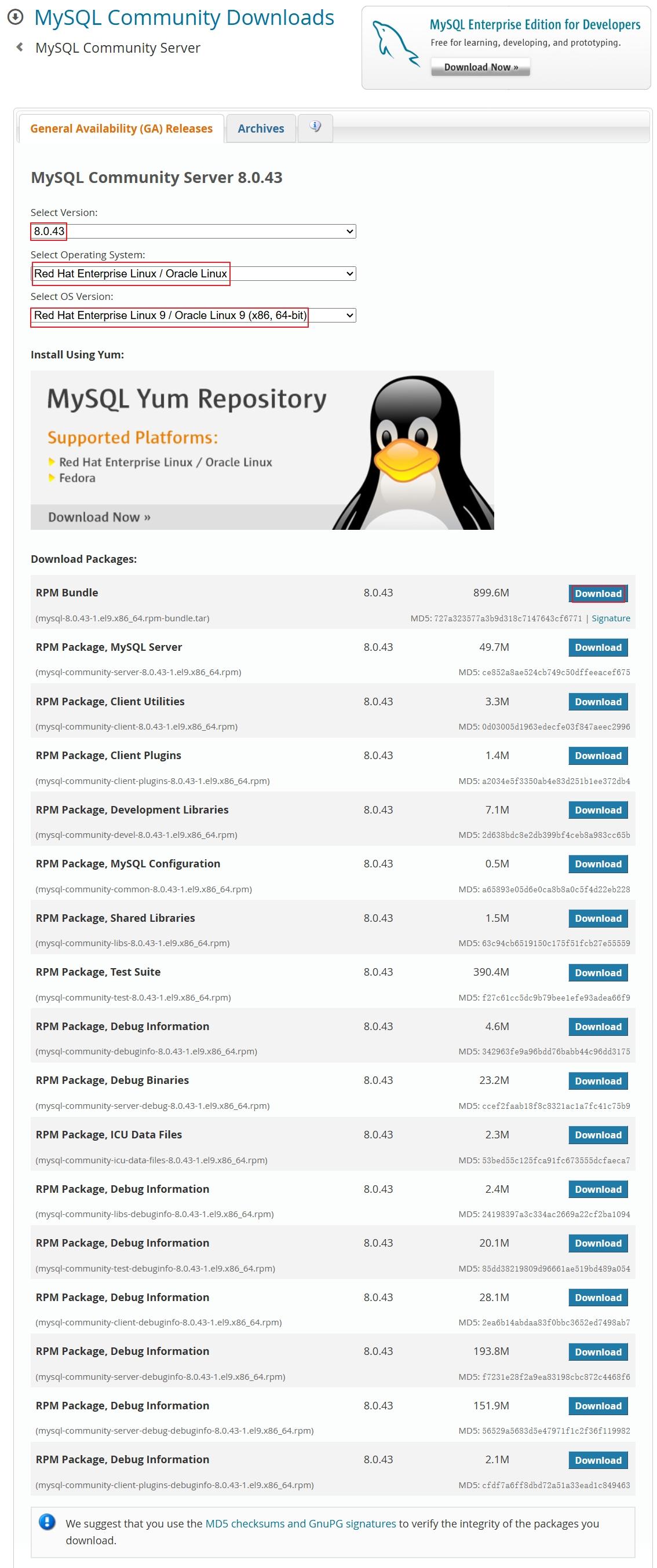 MySQL包安装 -- RHEL系列（离线RPM包安装MySQL）-阿里云开发者社区