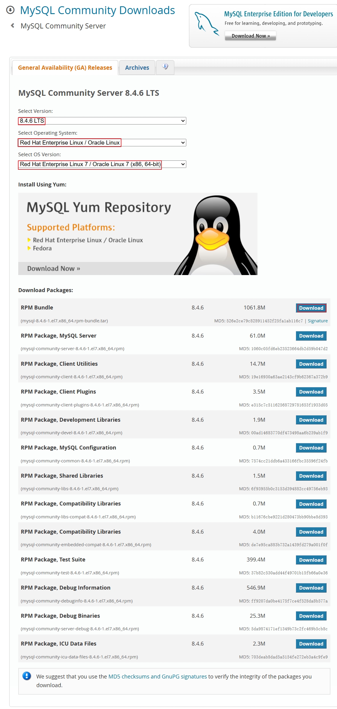 在CentOS等RHEL系列上使用离线RPM包安装MySQL-开发者社区-阿里云