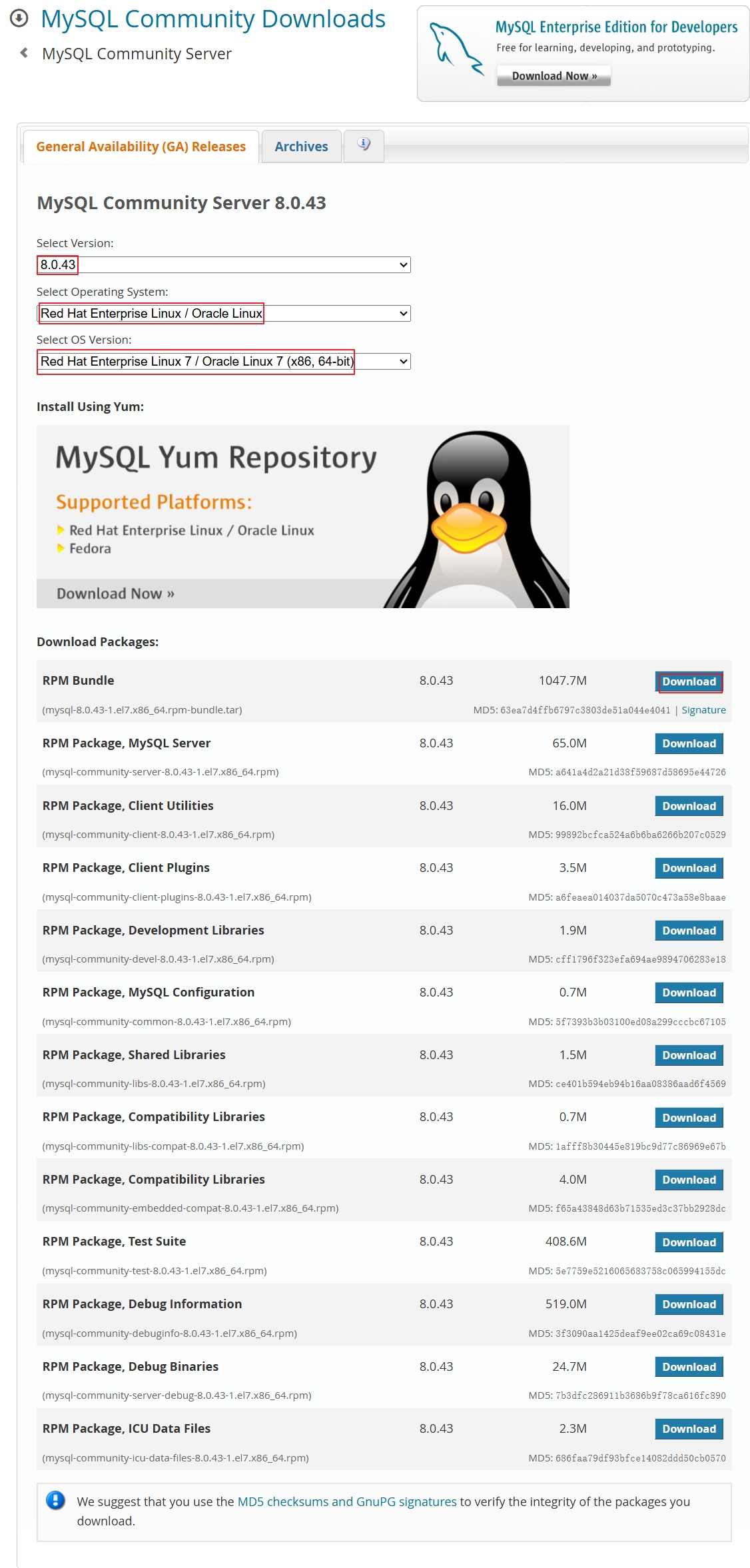 在CentOS等RHEL系列上使用离线RPM包安装MySQL-开发者社区-阿里云