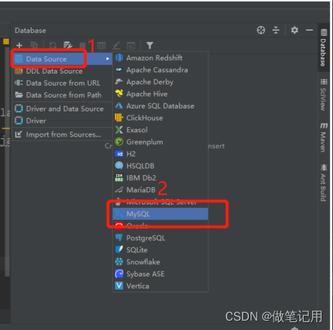 2022年最新最详细IDEA关联数据库方式、在IDEA中进行数据库的可视化操作（包含图解过程）-阿里云开发者社区