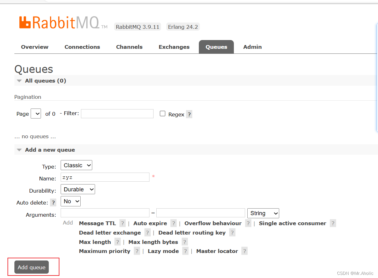 消息中间件RabbitMQ---Docker安装RabbitMQ、以及RabbitMQ的基本使用【二】-阿里云开发者社区