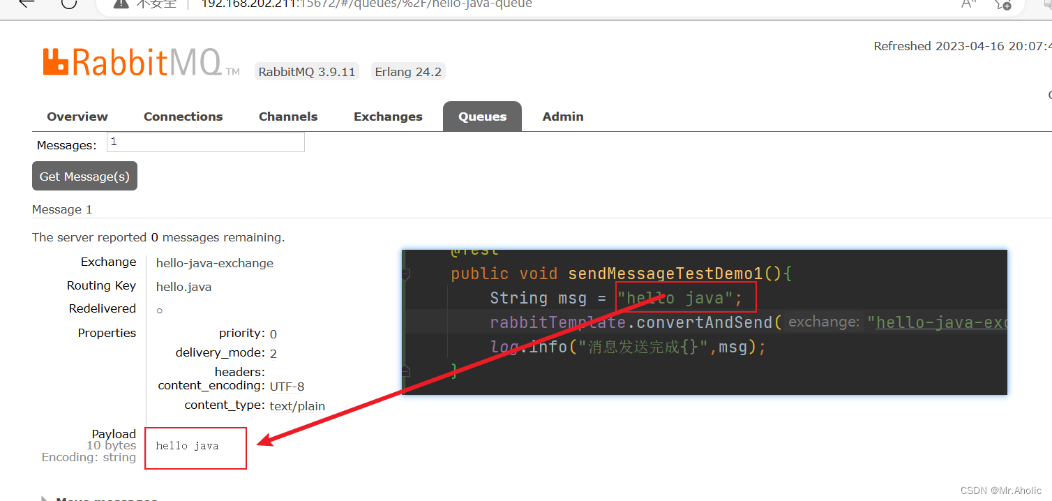消息中间件RabbitMQ---SpringBoot整合RabbitMQ【三】-阿里云开发者社区
