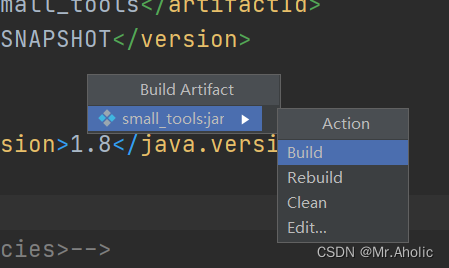 Maven使用IDEA自带工具打包，同时将lib下的jar包打入，双击jar包可直接运行-阿里云开发者社区