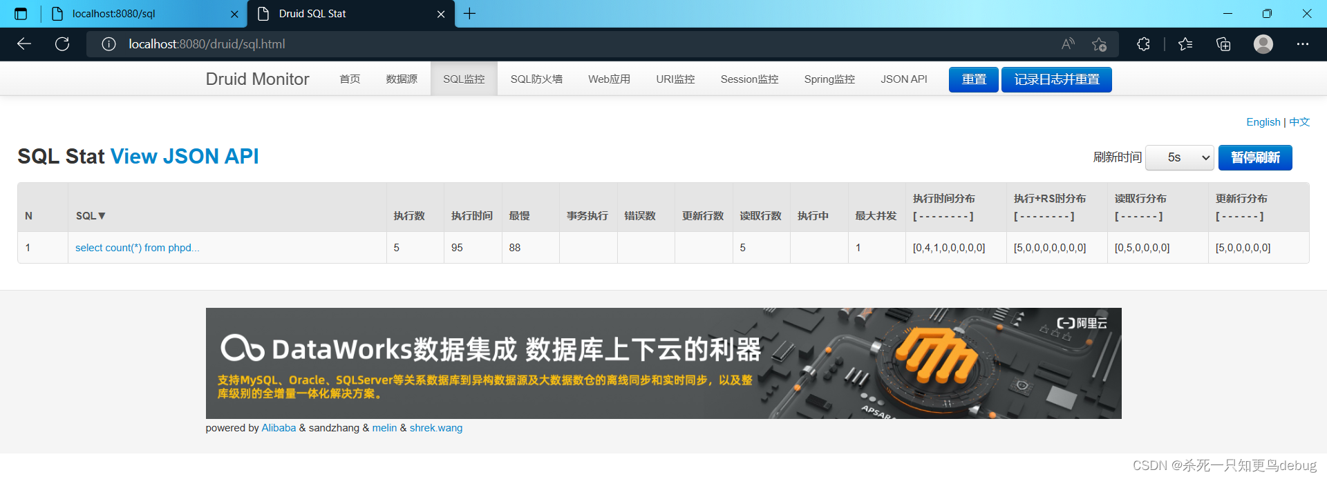 springboot-druid数据源的配置方式及配置后台监控-自定义和导入stater（推荐-简单方便使用）两种方式配置druid数据源-阿里云开发者社区