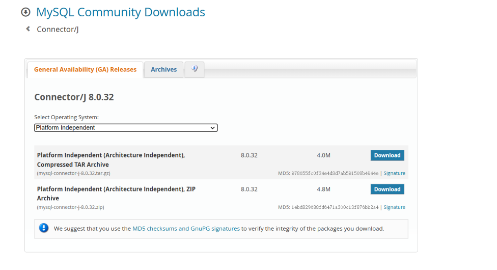 JDBC数据库驱动的下载与安装与连接-阿里云开发者社区