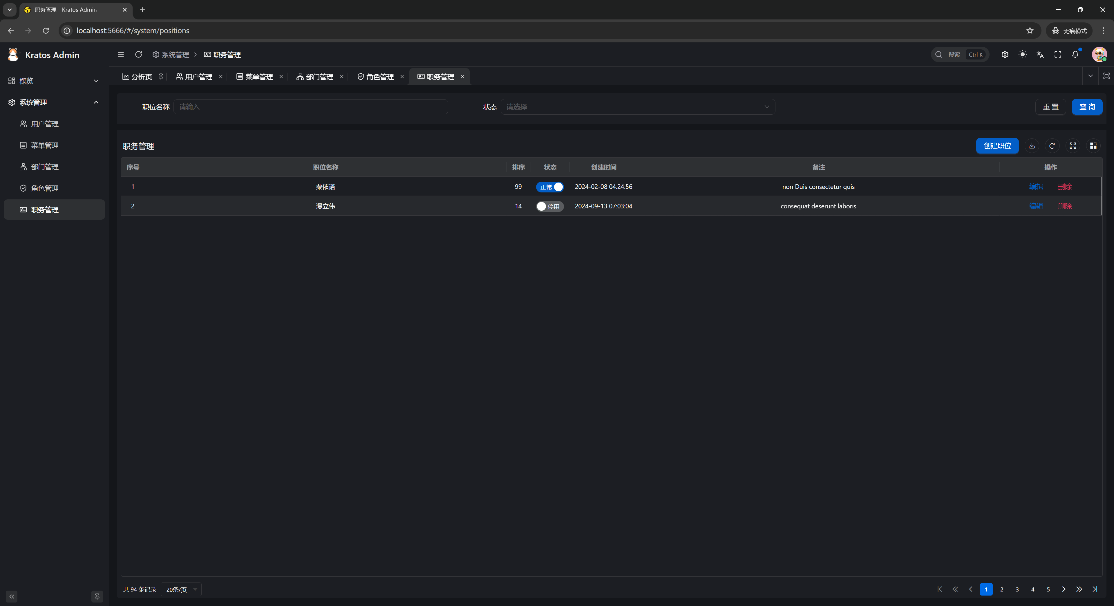 开箱即用的GO后台管理系统 Kratos Admin - 介绍-阿里云开发者社区