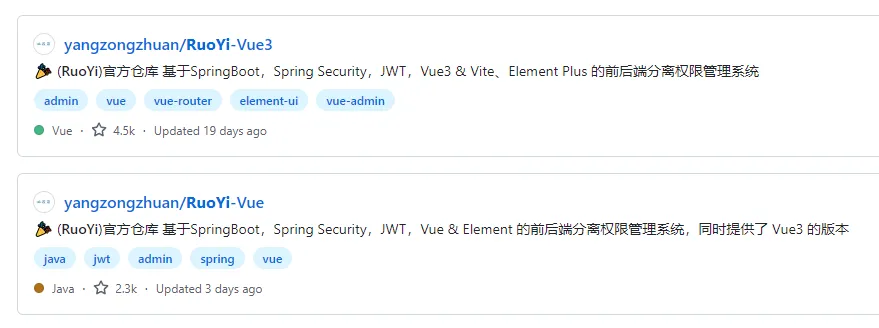 若依ruoyi项目环境搭建教程(ruoyi Vue Ruoyi Vue3版本) 阿里云开发者社区