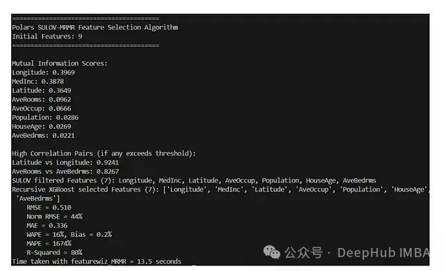 Featurewiz-Polars：基于XGBoost的高性能特征选择框架，一行代码搞定特征选择-阿里云开发者社区