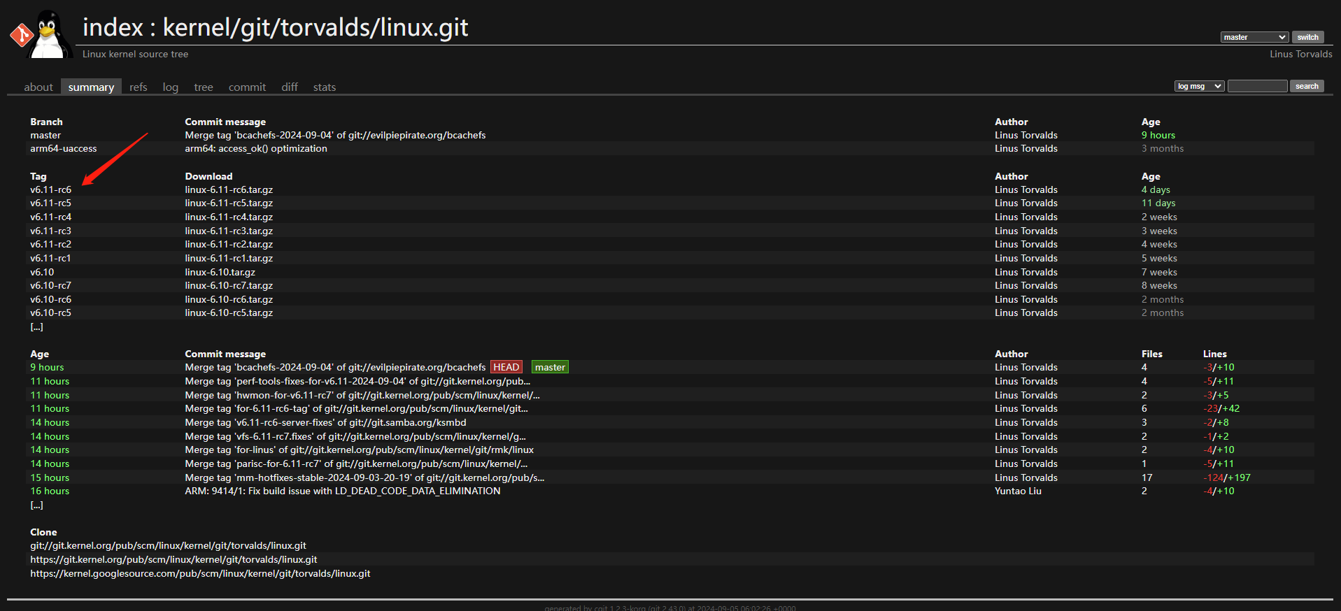 Linux 内核 6.11 RC6 发布！-阿里云开发者社区