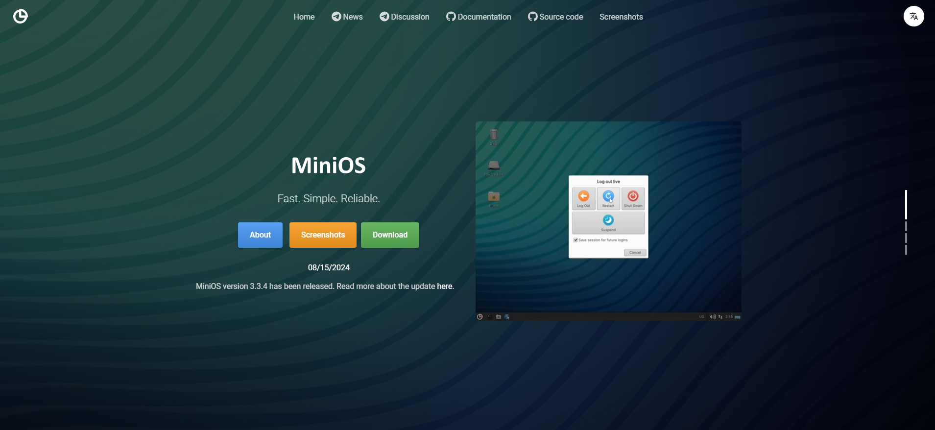 MiniOS 3.3.4新特性详解基于Debian 12更新内核安装程序ZSTD-开发者社区-阿里云