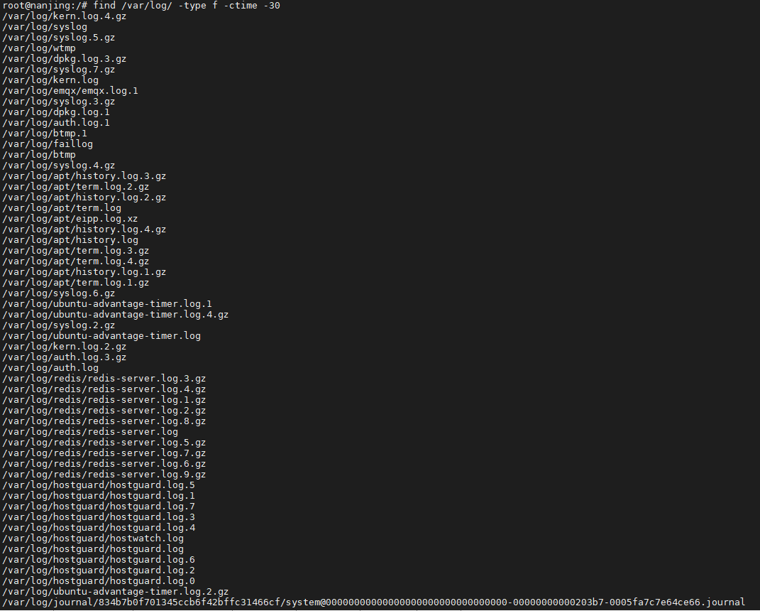 使用find命令的atime/ctime/mtime选项按时间搜索文件-开发者社区-阿里云