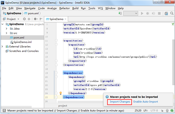 通过Maven配置pom.xml安装Spire.PDF for Java依赖-开发者社区-阿里云